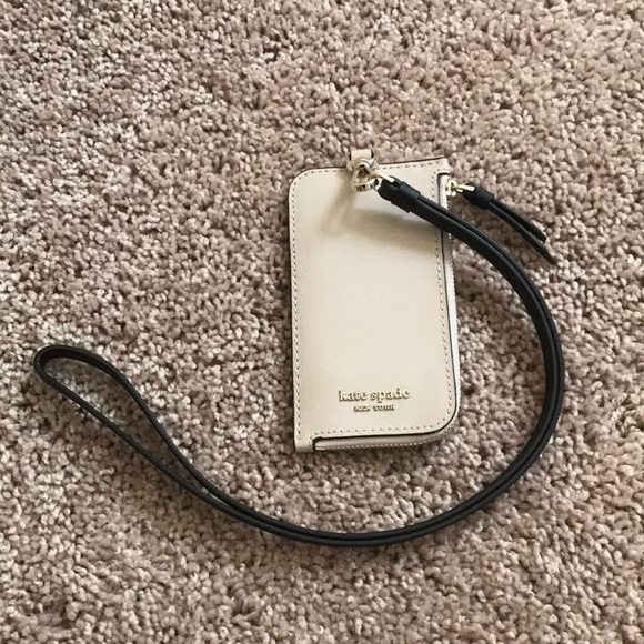 kate spade | Accessories | Nwt Kate Spade Card Case Lanyard | Poshmark